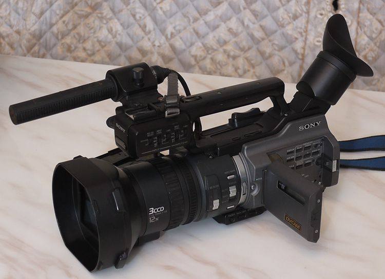 HIFIDIY论坛-索尼 专业级 3CCD DVCAM Mini DV磁带 数码摄像机：DSR-PD150 、DSR-PD190P ...