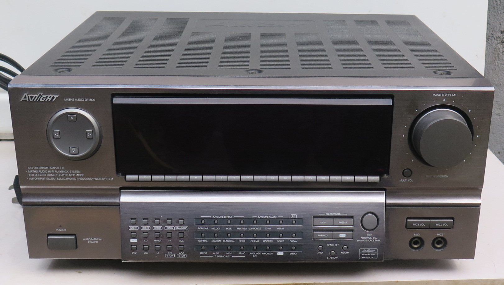 HIFIDIY论坛-8.5成新 爱浪智能DT2000发烧级大功率6声道发烧功放机 - Powered by Discuz!