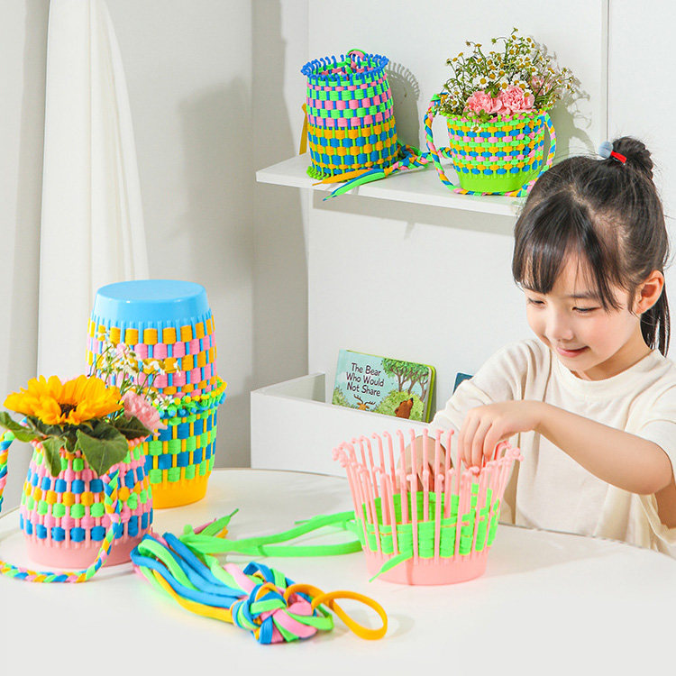 Large hand-woven flower basket: 🌟 A baby's creative paradise, a mom's ...