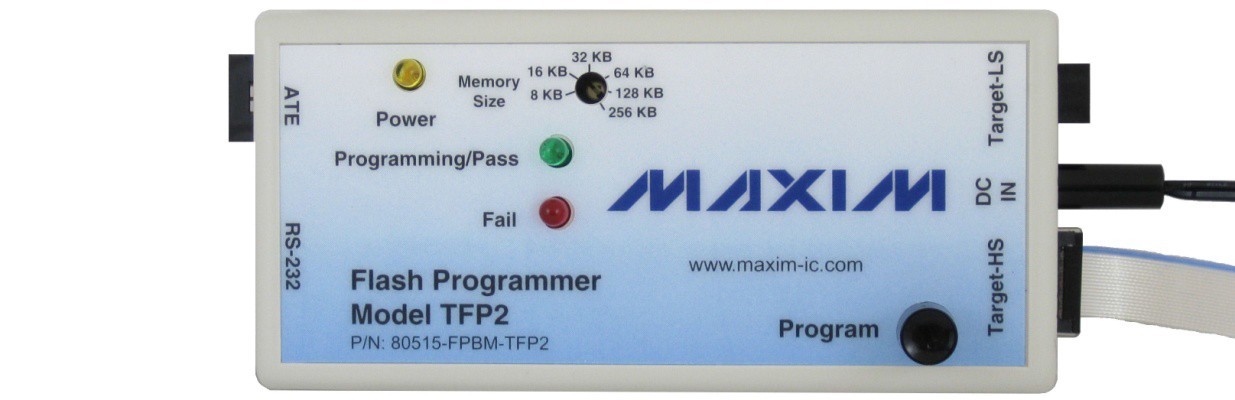 Flash Programmer Model TFP2 MAXIM Programmer 80515-FPBM-TFP2