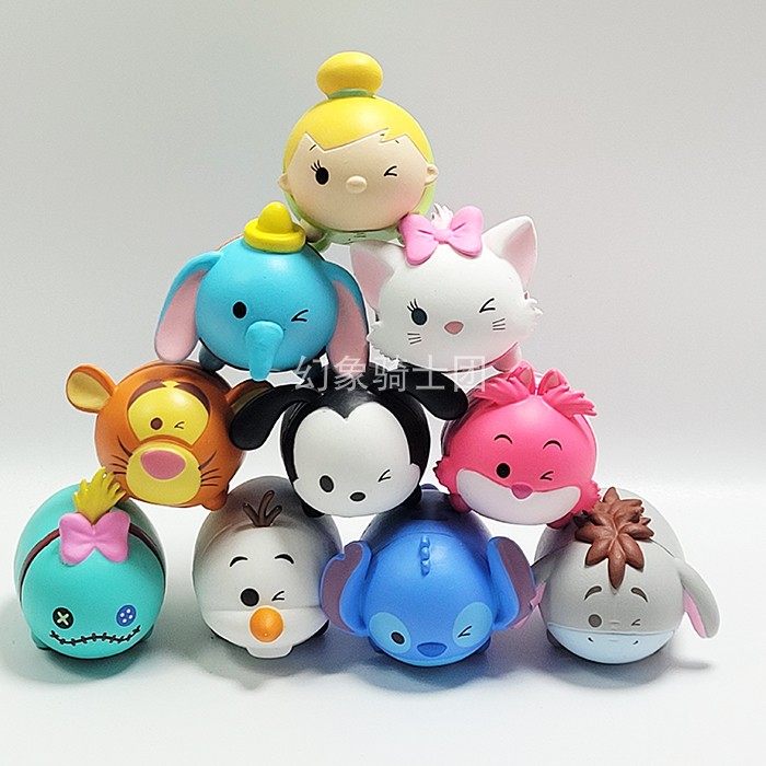 迪士尼Tsum Tsum松松萌粒叠叠乐10粒打包开箱！盲盒党的快乐竟是批发价？_盒蛋_淘宝游戏网