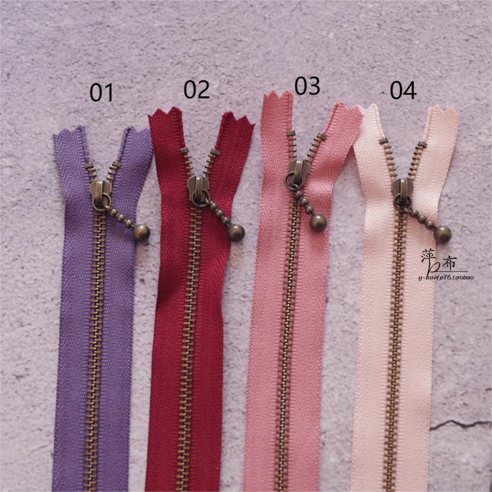 20cm YKK青古铜3号金属闭口拉链，你的包包必备神器？-拉链-淘宝好物网