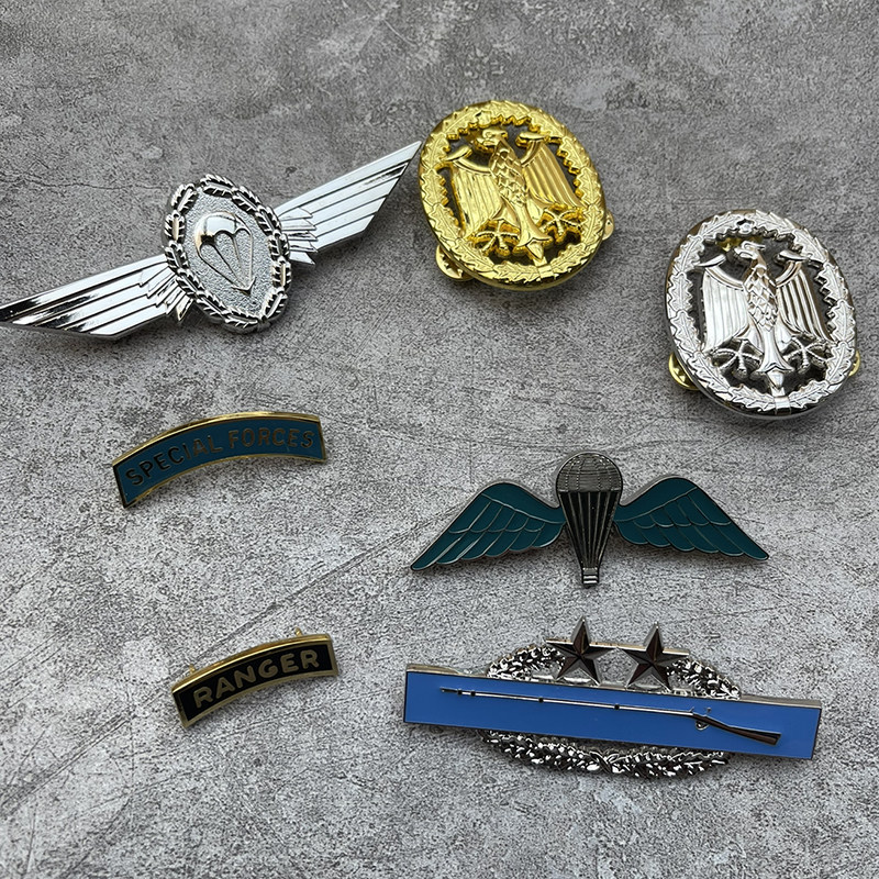 [USD 12.18] Infantry Ranger Qualification Badge Skill Badge German ...