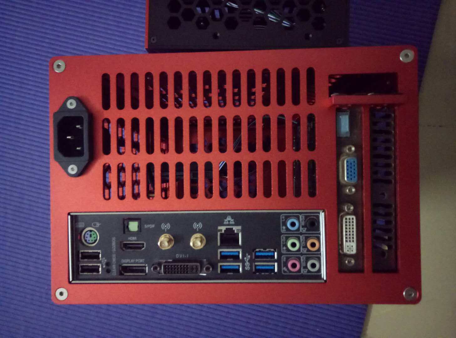 Class ncase m1 Abee RS01 ITX SFX Public edition 240 water-cooled row ...