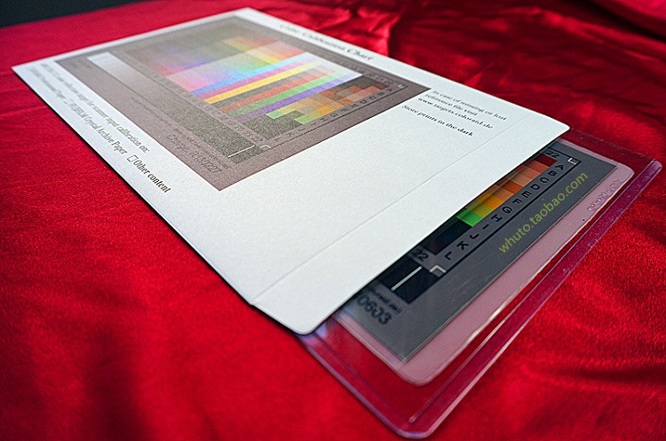 [USD 56.96] Printer Calibration Card Laser Inkjet Paper Continuous Ink ...