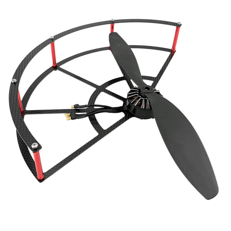 INNLOI DIY 10 inch drone propeller guard carbon fiber anti-collision ...