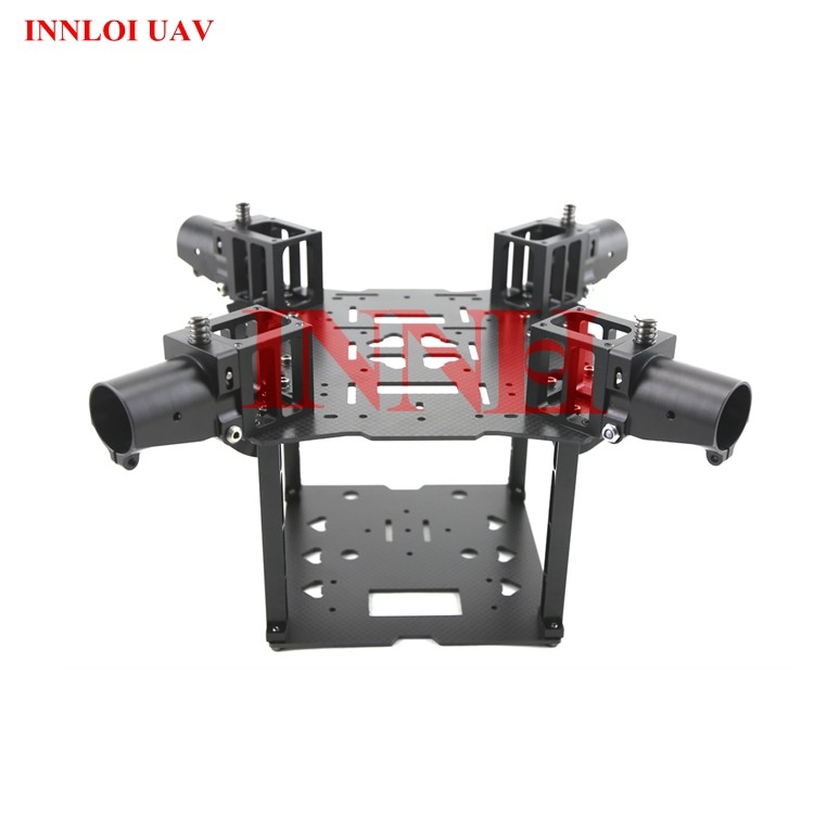 DIY 130mm black aluminum stand off multi-rotor drone connection rod ...