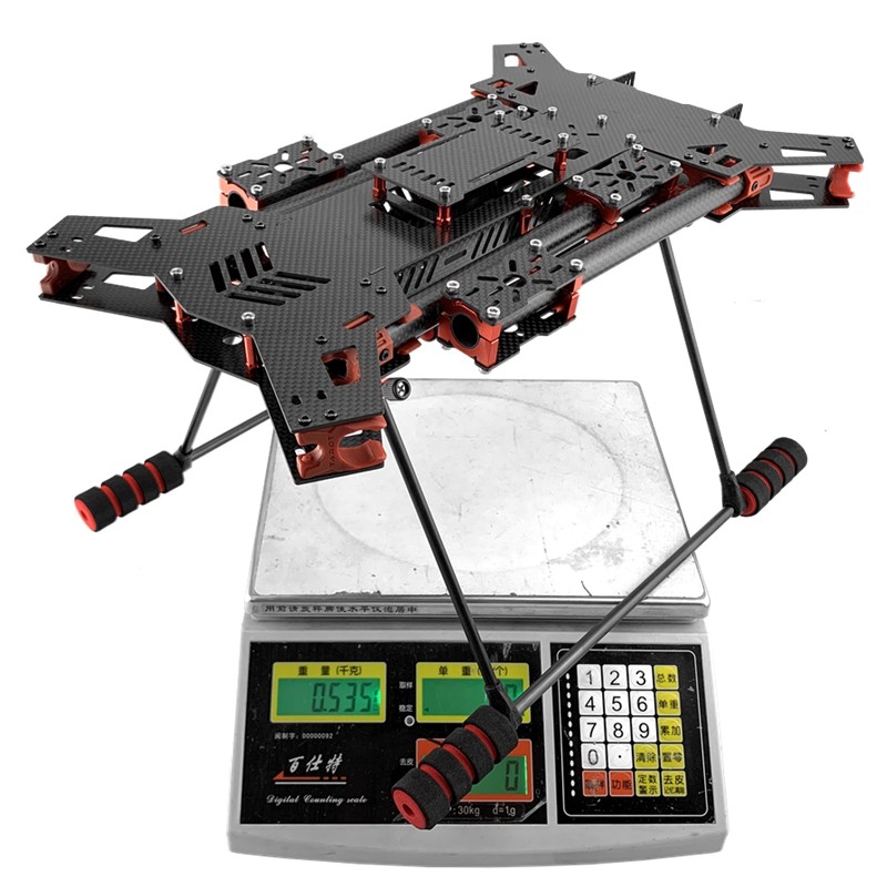 INNLOI H4 680mm Drone Fold Frame Cross Folding Carbon Fiber Quadcopter ...