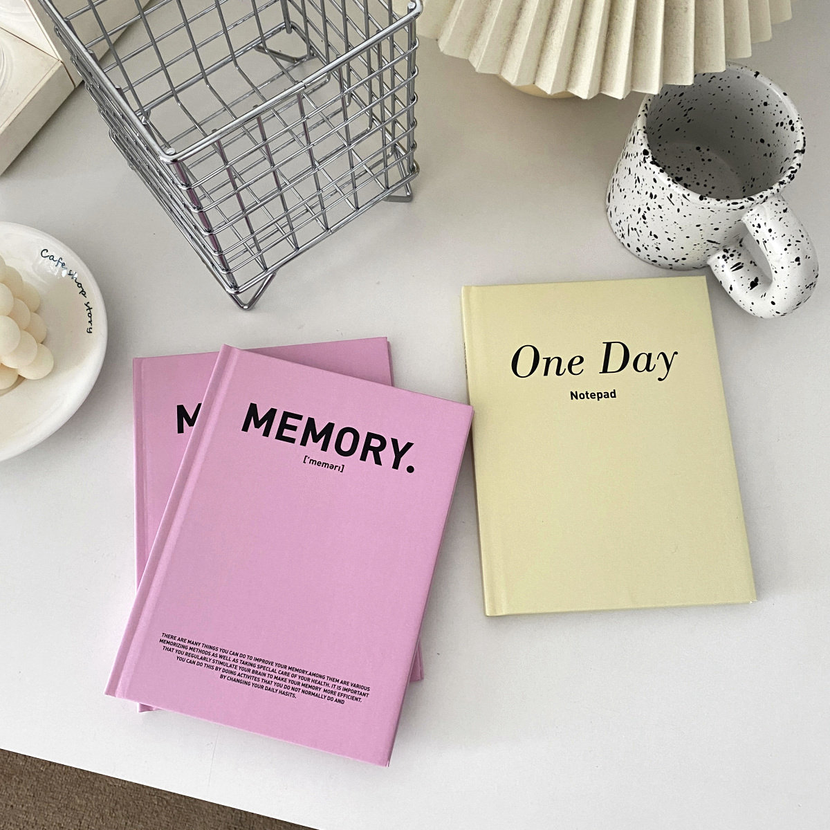 ins创意奶油色本韩国博主装饰书家居日用封面英文笔记本记事本-阿里巴巴