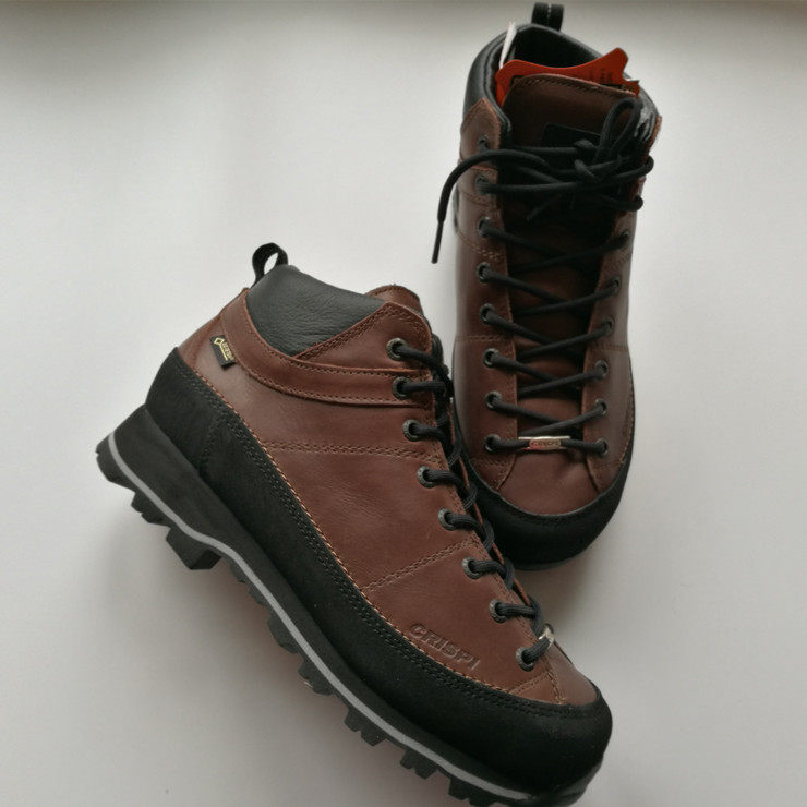 [USD 702.52] Genuine Italian CRISPI MONACO GTX men and women Outdoor ...