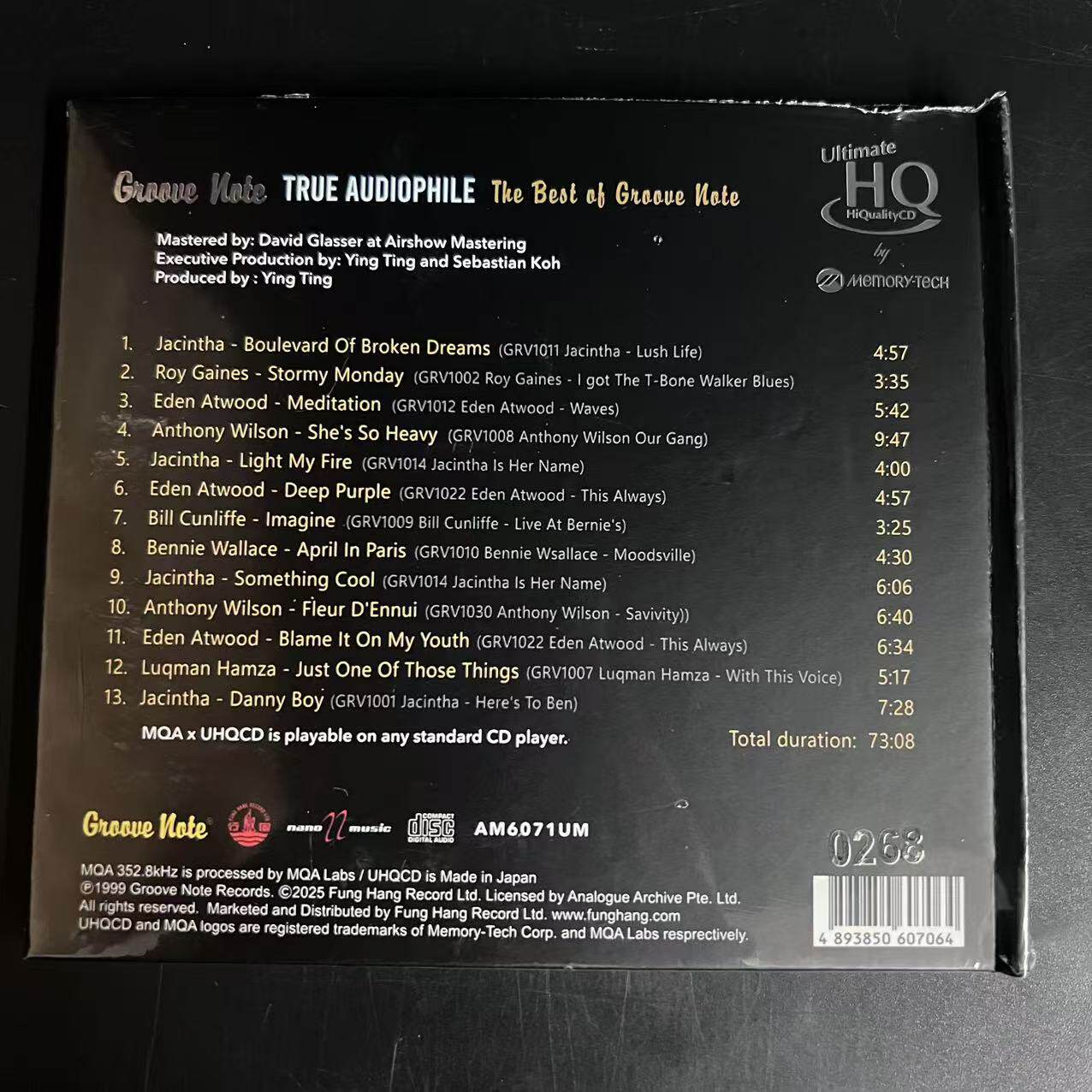 发烧试音碟 | 爵士精选The Best Of Groove Note MQA UHQCD限量头版，音乐发烧友的福音🎶-音乐CD-淘宝百科网