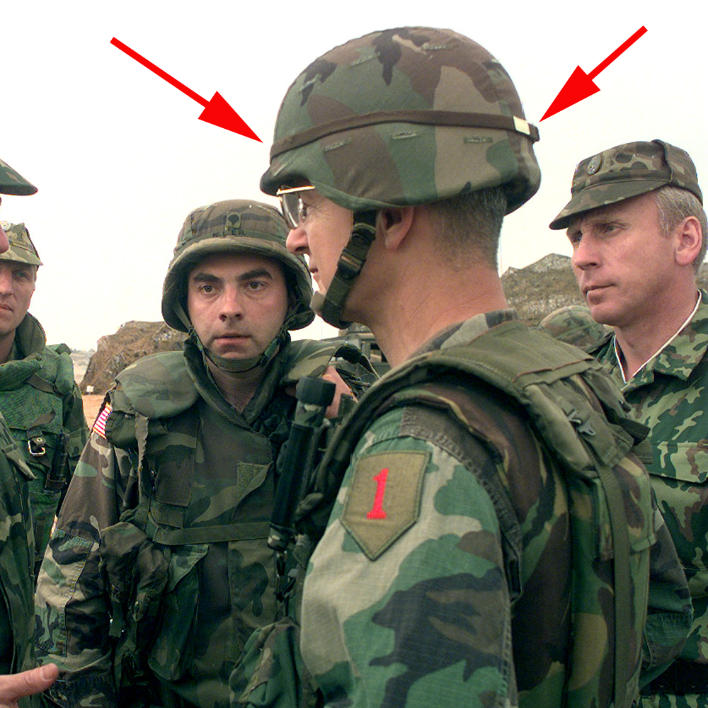 [USD 12.47] U.S. military prototype OD color cat eye belt PASGT ACH ...