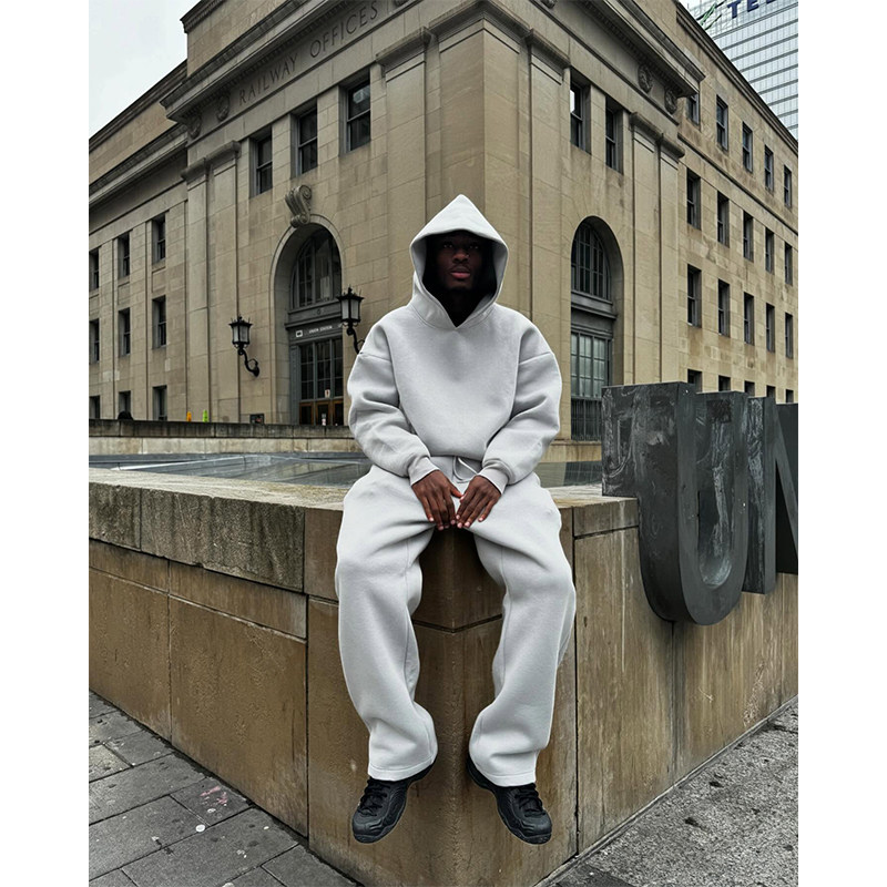 Saint Alexander Tracksuit：空气层蓬松卫衣套装，冬季保暖新宠💖-休闲运动套装-淘宝百科网