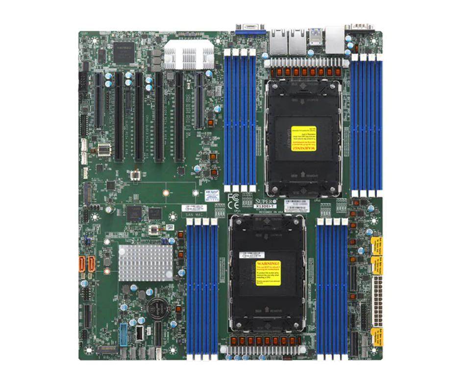 超微X13DEI服务器主板LGA4677四代Xeon PCIe5.0 C741芯片DDR5