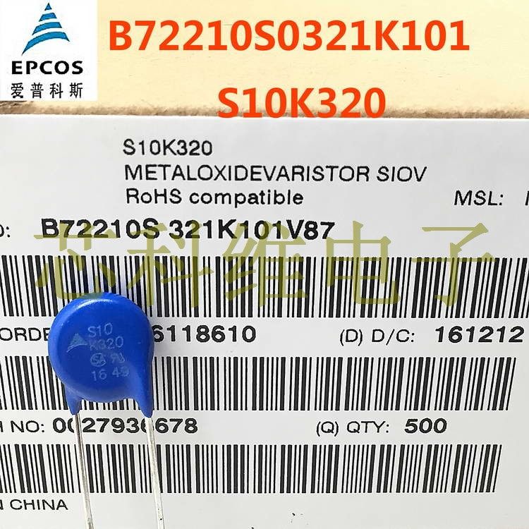 (EPCOS) S10K320 Varistor B72210S0321K101