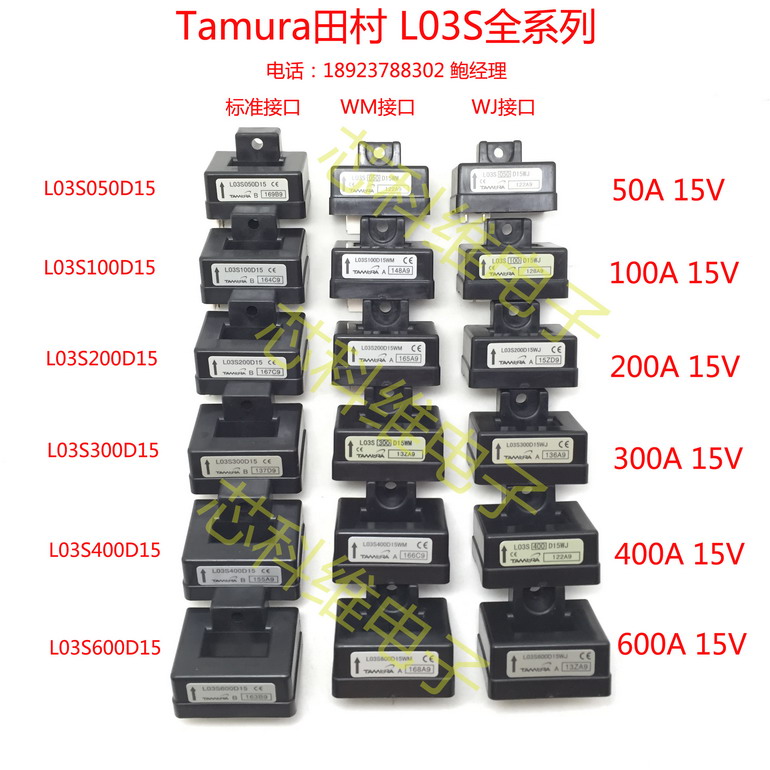 L03S100D15 L03S100D15WM L03S100D15WJ Hall current sensor Tamura Tamura