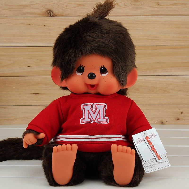[USD 109.57] Japanese genuine monchhichi Munchi doll sitting big fun ...