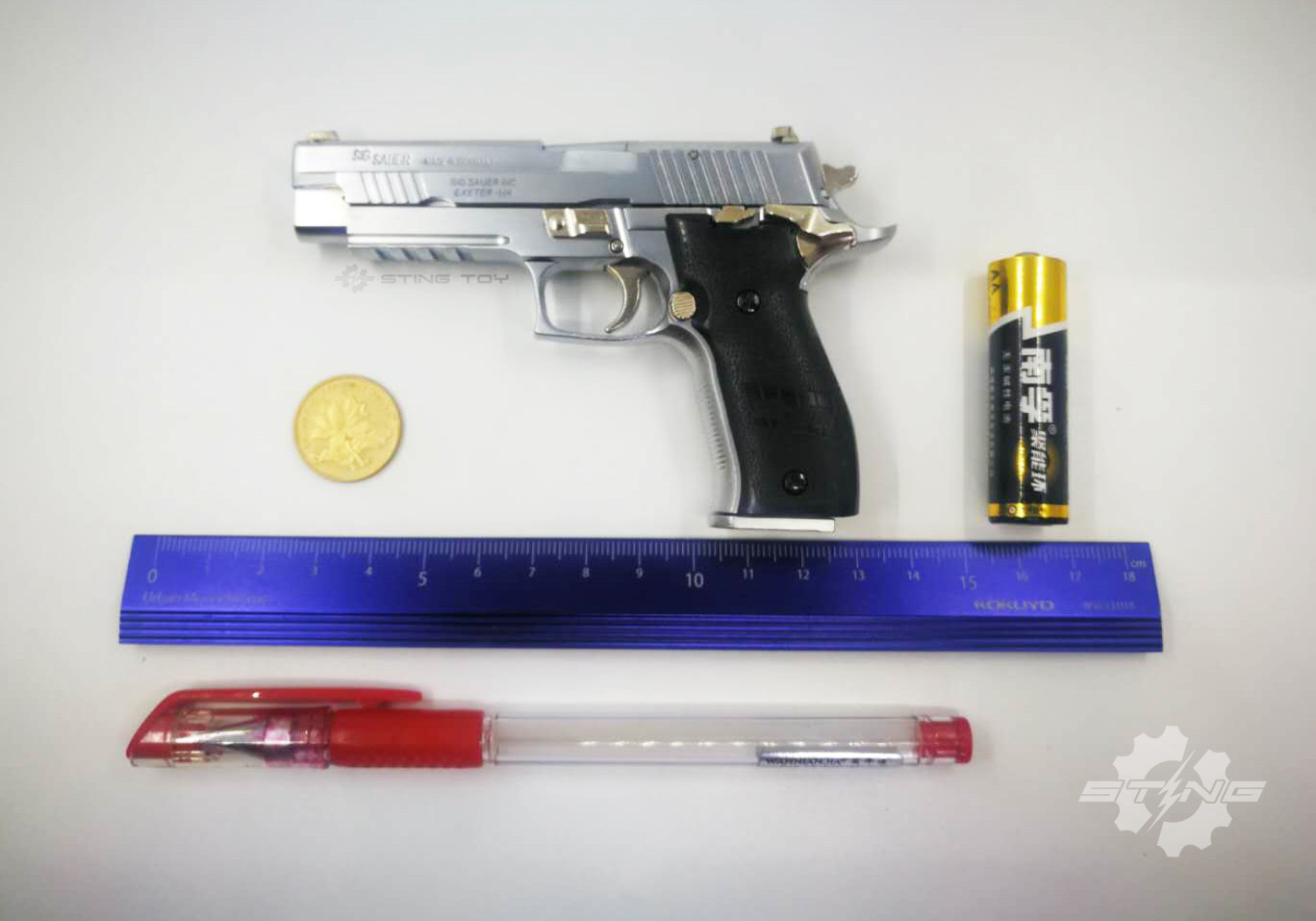 Alloy Empire NEW1:2.05 SIG P226 X5 fully disassembled shell-throwing ...