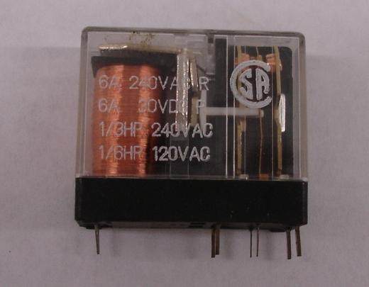 621D024 5A 240VAC 2A 30VDC 24VDC double pole double throw 8-pin relay ...