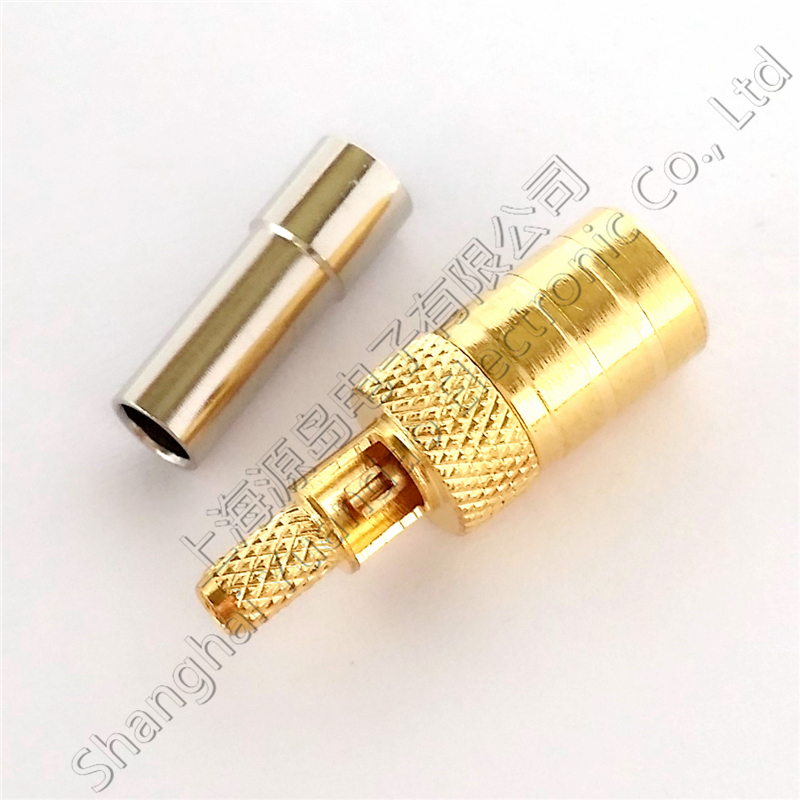 射频连接器SMB-KC-1.5母头SMB-C-K-1.5优质全铜配接RG174/RG316线