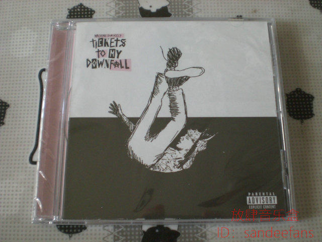Machine Gun Kelly Tickets To My Downfall MGK CD版 訂