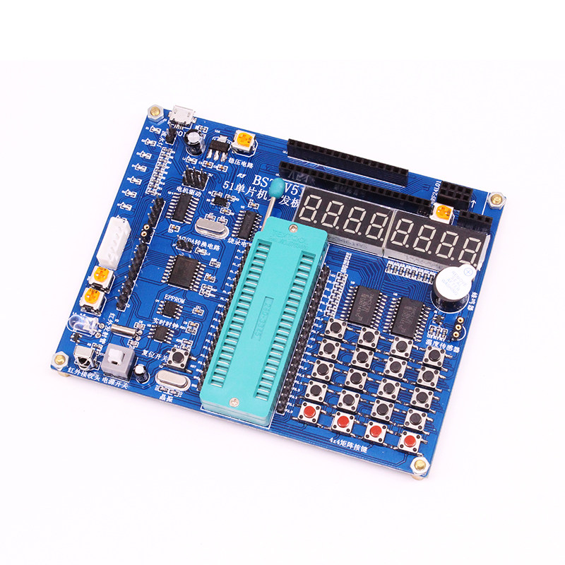 51 MCU Development Board Learning Board Breadboard Kit with video tutorial BST-V51