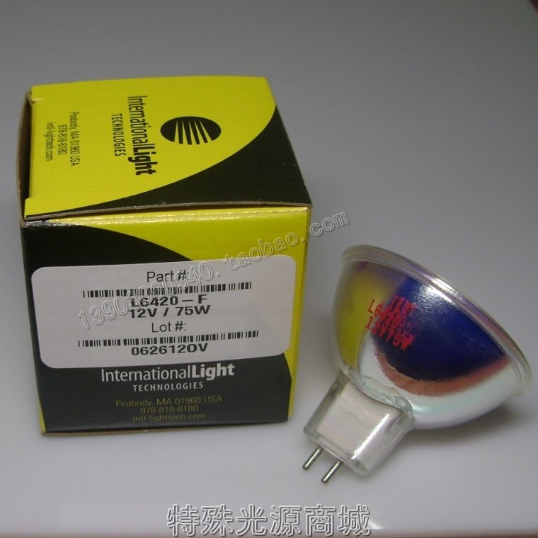 PCR检测ABI 7500荧光定量仪光源ILT L6420-F 12V75W卤素灯泡-Taobao