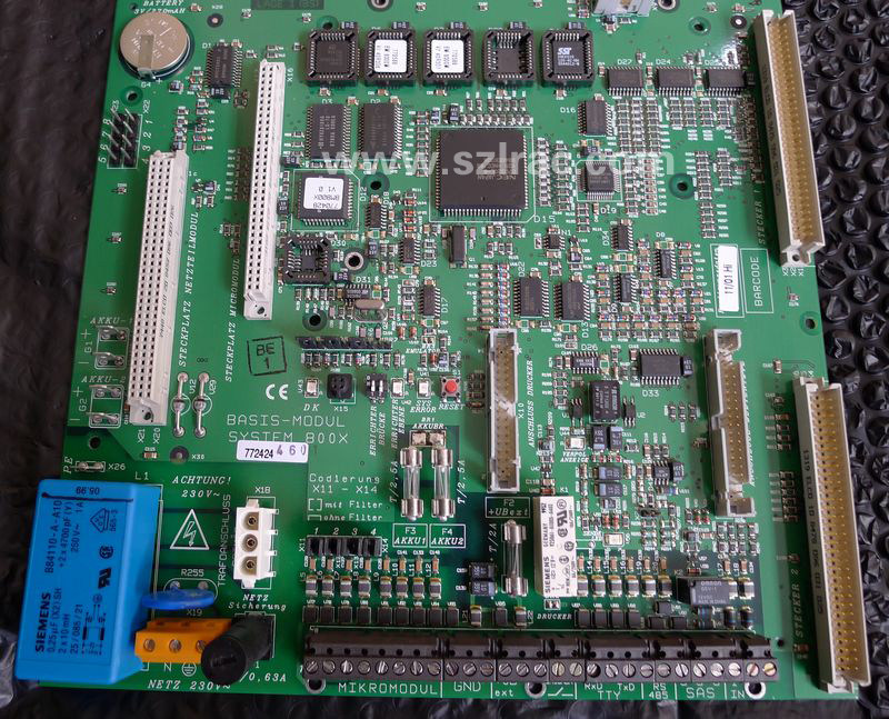 Esser Novar Basiskarte 8000M 772424 Motherboard Elf 8000M Anshe 8000M