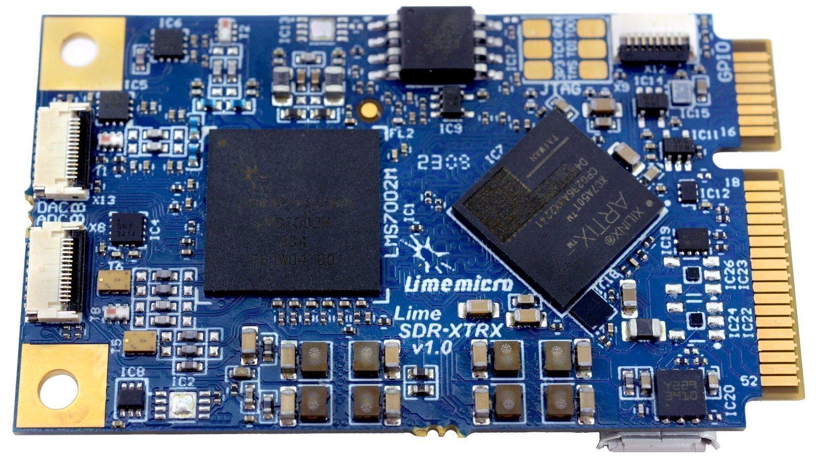 LimeSDR XTRX SDR minipcle 高性能可嵌入 LMS7002M RF-Taobao Singapore