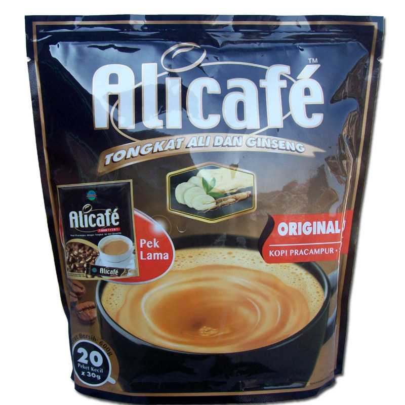 Imported Malaysian Tongkat Ali ginseng coffee alicafe 5 in 1 tongkat ...