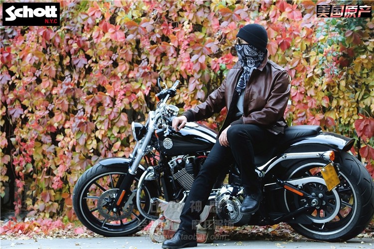 Schott NYC China general generation American wax calfskin limited ...