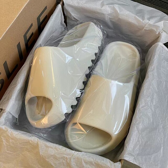 OG YEEZY Guang Coconut Slippers Authentic Thick Sole 2025 New Style ...