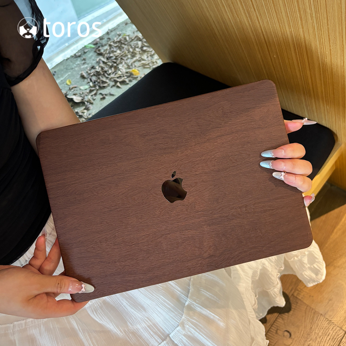 A must-buy for 25 years! m4 chip macbook air protective case｜wood grain ...