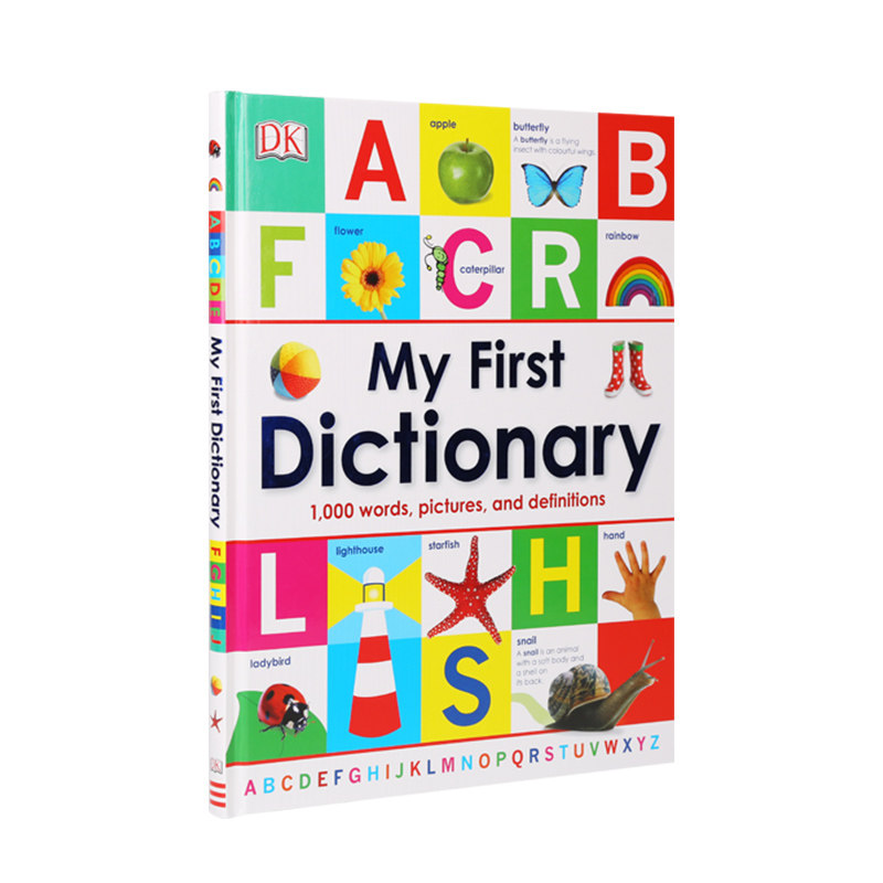 Купить Детская книга оригинальные 凯迪克图书 点读版my first dictionary dk ...