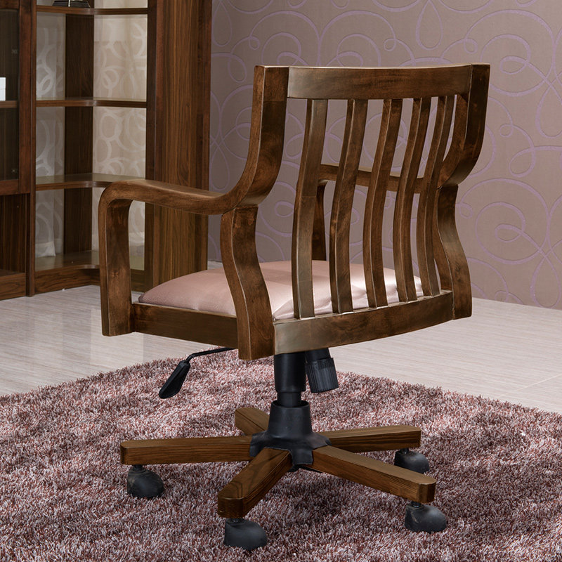 [USD 946.79] New Chinese Full Solid Wood Computer Chair Home Desk Chair ...