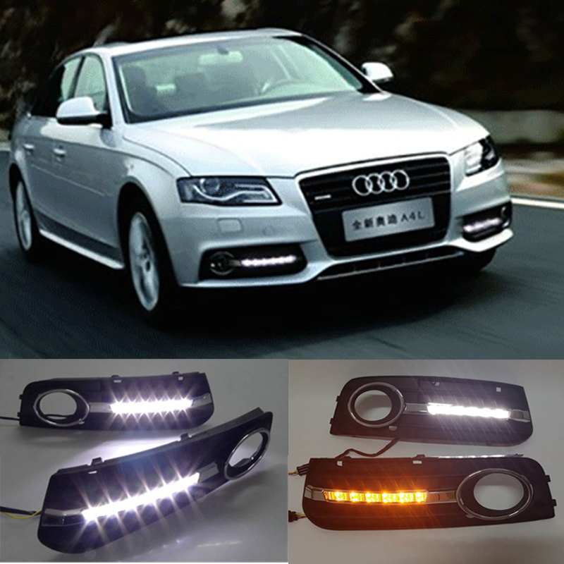 09-12款奥迪A4L日行灯改装神器！点亮你的个性车标，回头率爆表！-雾灯-淘宝好物网