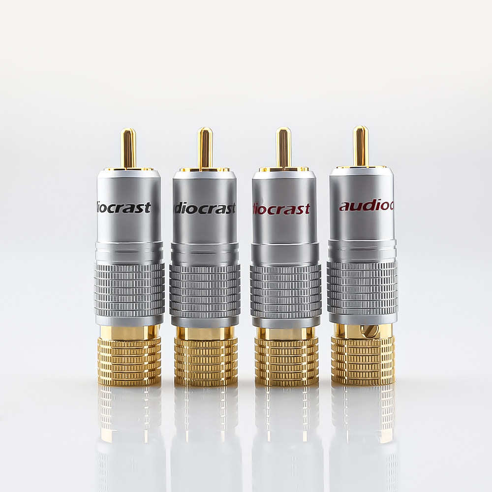 The ultimate upgrade for your audio: audiocrast pure copper gold-plated ...