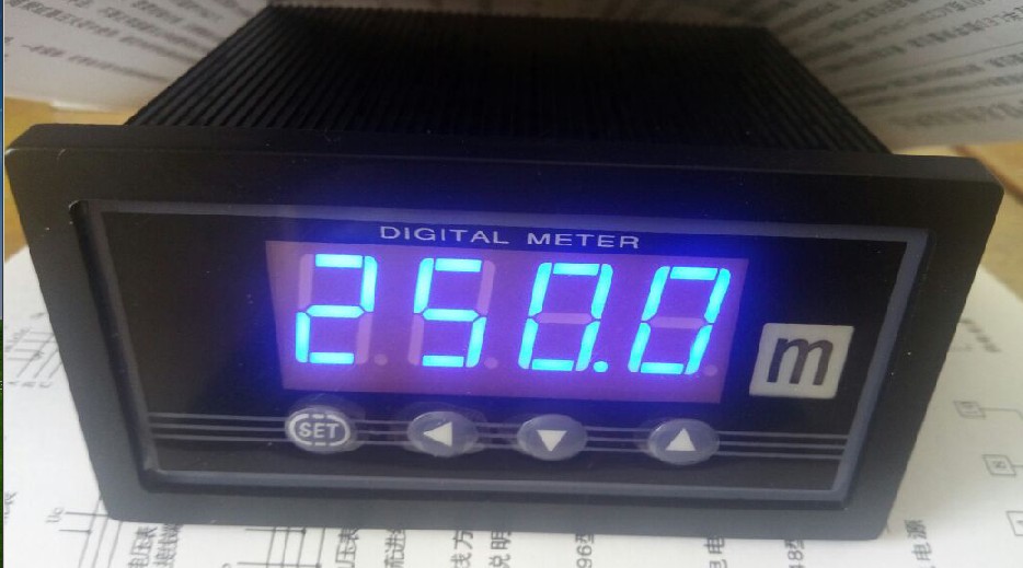 CFK48变频器专用转速表DC0-10V或4-20MA变频器出接表显示转速SX48