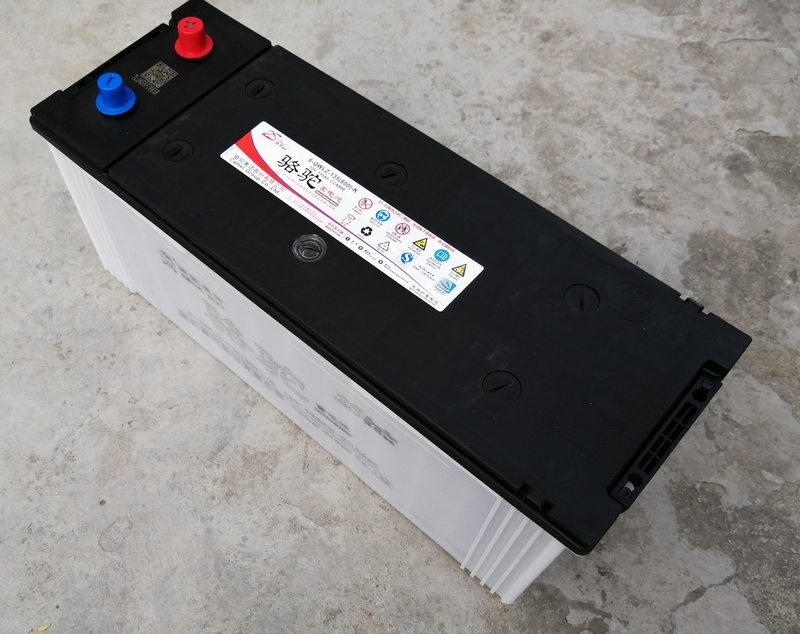 Camel 12V battery 6-QWLZ-120K length 50cm truck battery generator battery