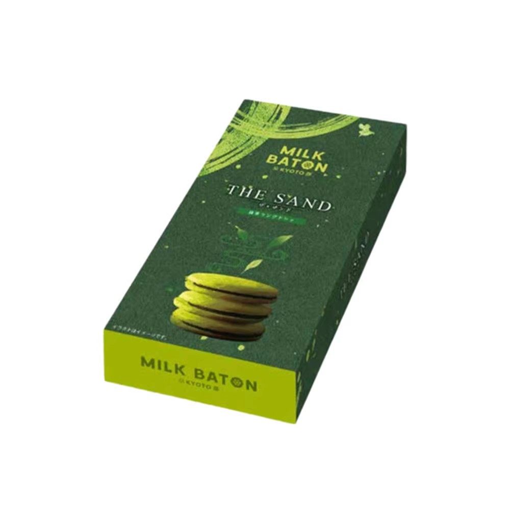 新品特价！日本进口北海道MILK BATON抹茶波浪巧克力，5枚装，甜品控必入！-饼干巧克力-淘宝百科网