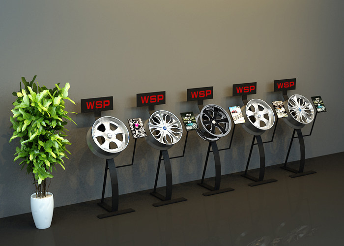 [USD 136.52] Automotive Supplies Accessories Exhibit Rack Steel Bell ...