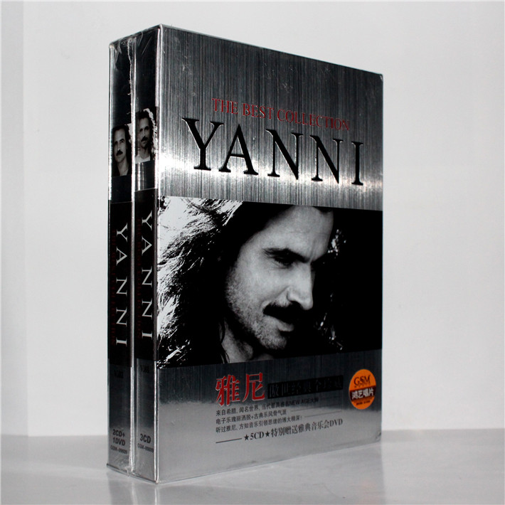 正版 雅尼 傲世经典全珍藏(5CD+1DVD) 鸿艺唱片