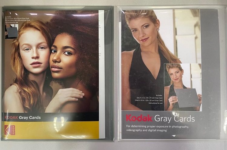 Kodak r-27 gray card 18% gray board: a color calibration tool for the ...