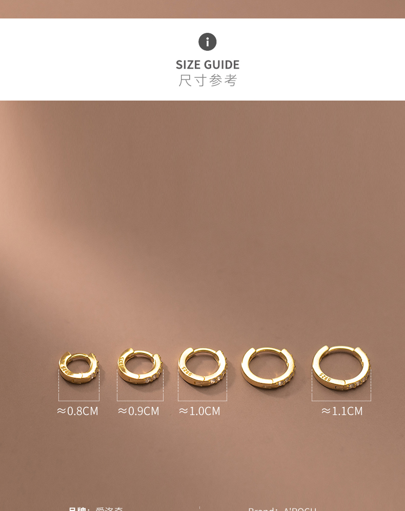 s925银圆环个性耳扣韩版气质小清新镶钻排钻耳饰品M00398-阿里巴巴