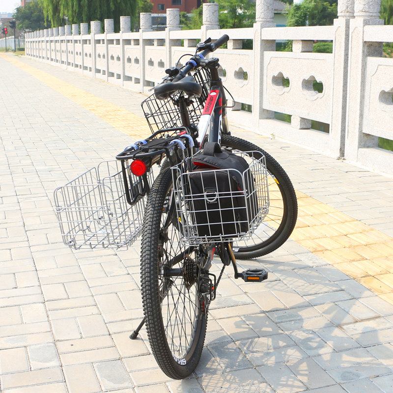 Bicycle basket front basket cart basket mountain bike rear basket ...