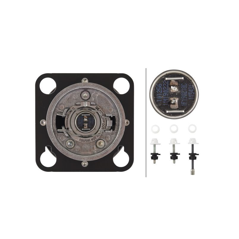 HELLA海拉前照灯圆形工作灯卤素灯1BL 009 071-081有何特点？适合哪些车型？-雾灯-淘宝好物网