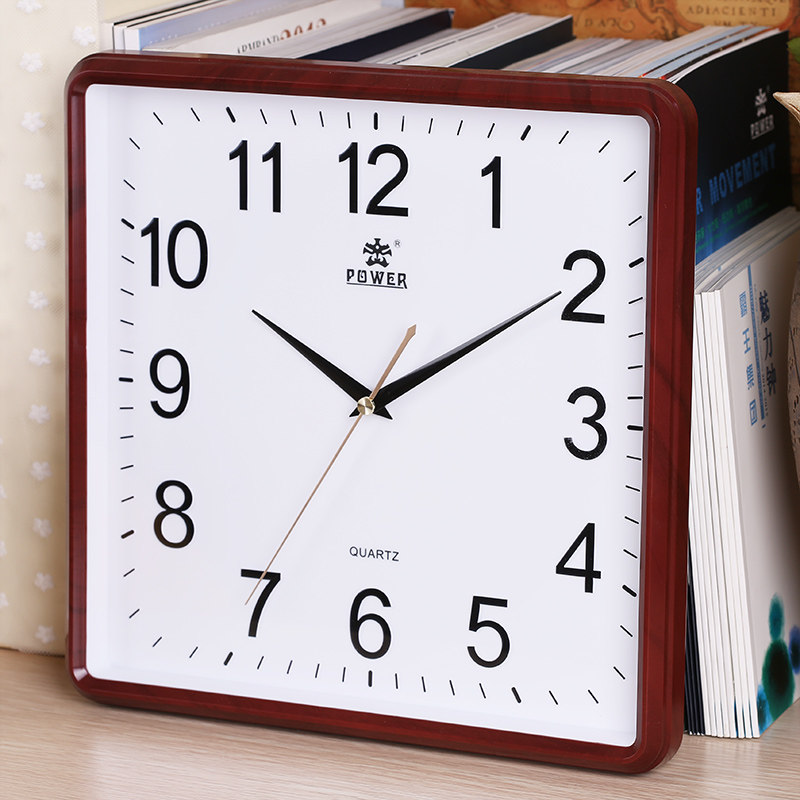 Overlord watch silent quartz clock square large hanging watch ...