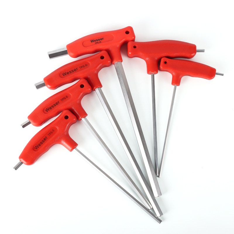 Wesser Germany Wesser imported single T-type hexagon wrench hexagonal ...