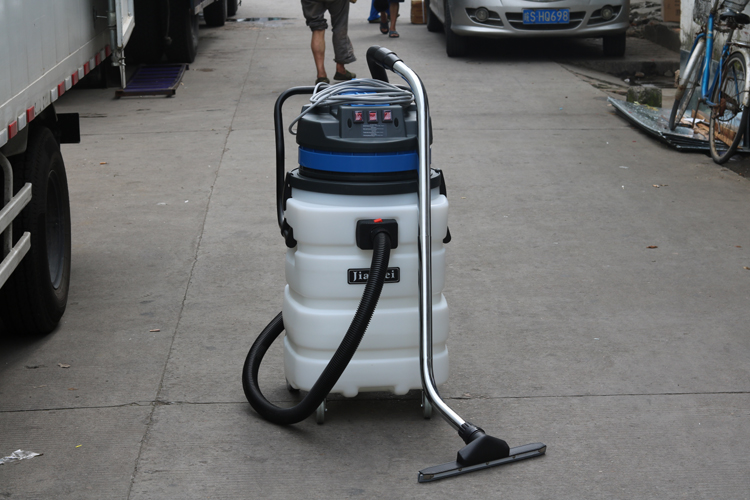 嘉美BF584A-3吸塵吸水機90L商用三馬達吸塵器耐酸鹼塑料桶90L