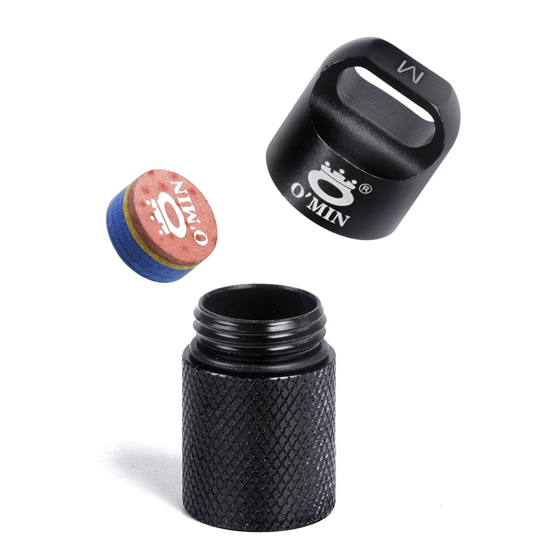 OMIN Stinger Billiard Cue Leather Head Multi-layer Small Head Snooker ...